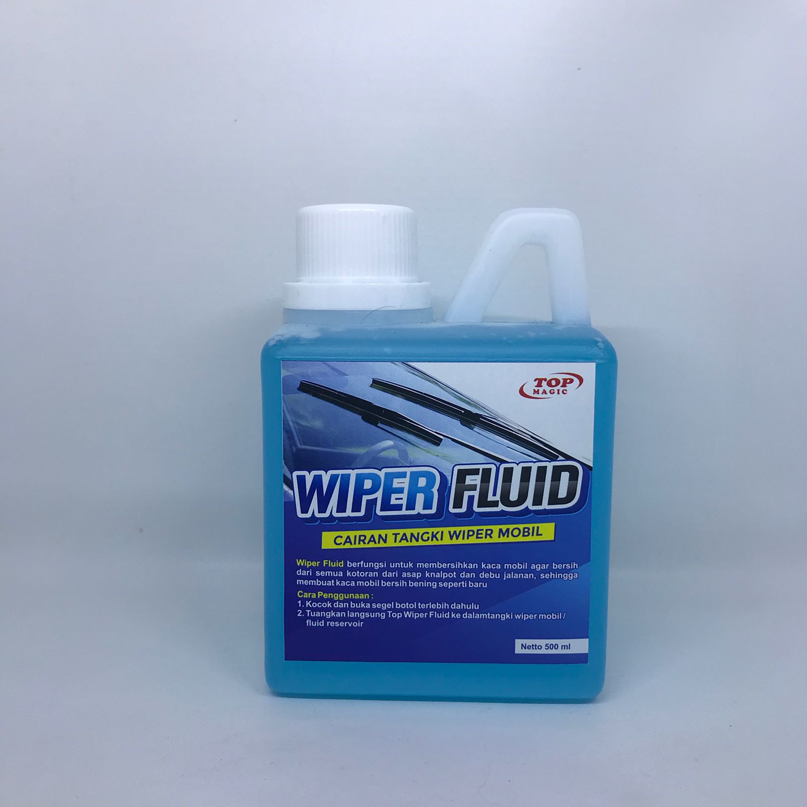 BISA BAYAR DI TEMPAT ! 100% ASLI ! TOP WIPER FLUID 500 ML / 1 L CAIRAN ...