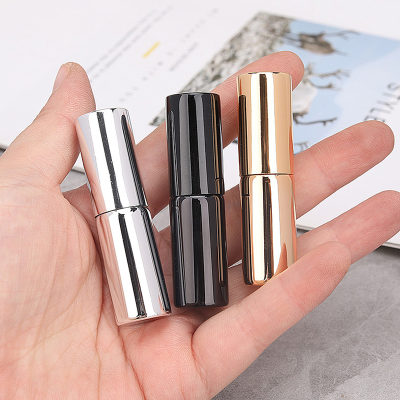 10ML Portable UV Glass Refillable Perfume Bottle With Aluminum Atomizer ...