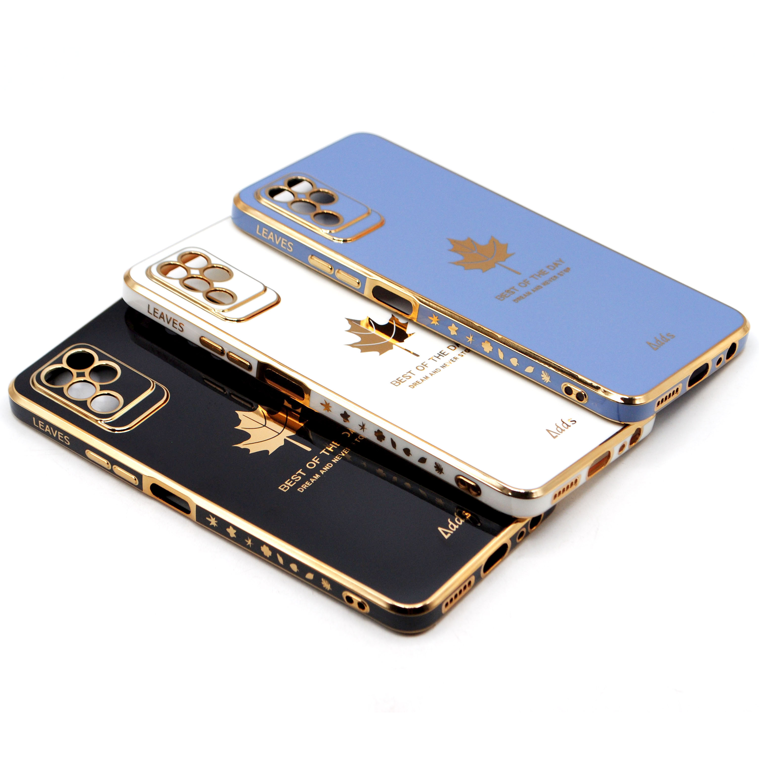 Infinix Note 10 Back Cover Soft Multi Golden Border Camera Protection ...