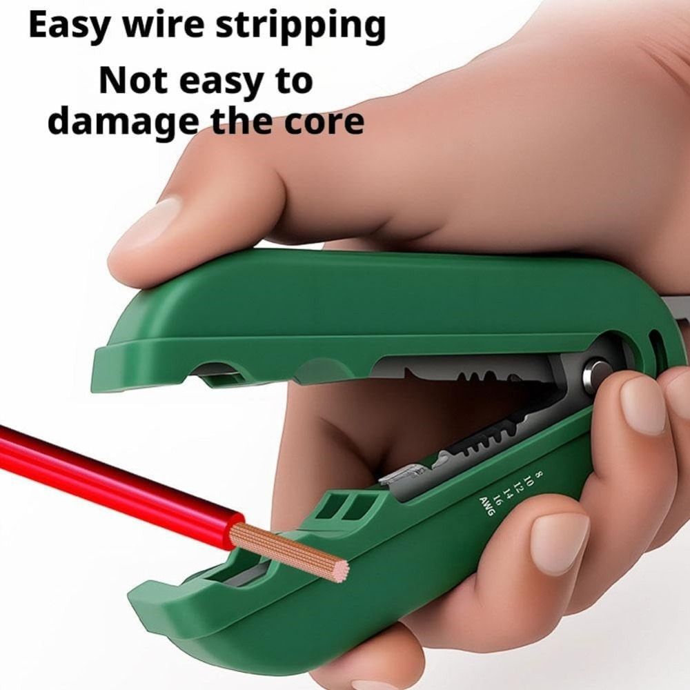 Wire Cutter Tool Small Wire Stripper Tool Wire Stripper Crimper ...