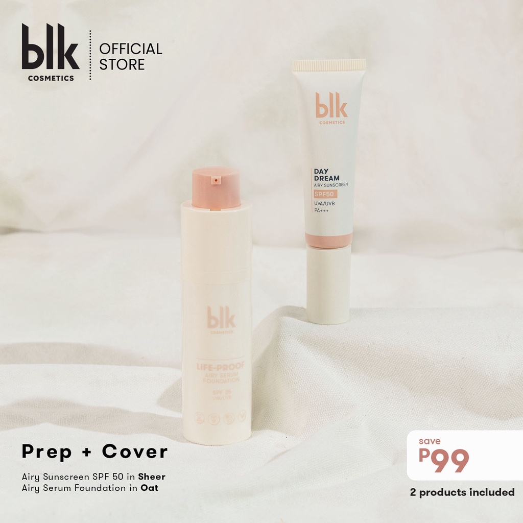 Blk cosmetics Protect+Cover: Daydream Sheer Sunscreen SPF50 PA++ & Life ...