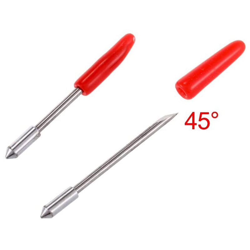 100Pcs 45 Degree Vinyl Cutter Plotter Blades for Graphtec CB09U CB09 ...