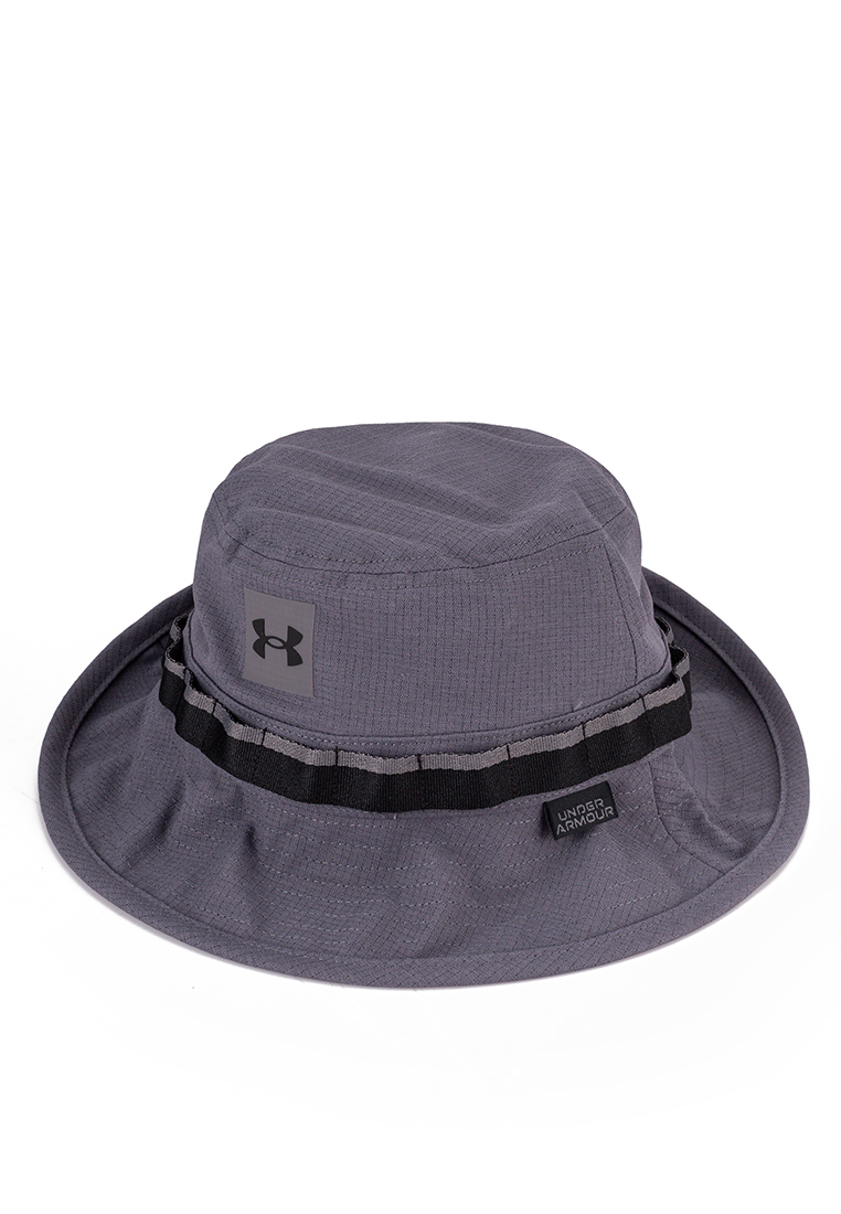 Under Armour Iso-chill Armourvent Bucket Hat for Men - Castlerock/Black ...