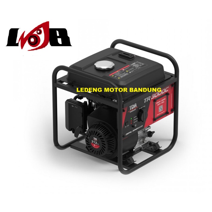 TDR Power Generator Set TR 3000 Inverter GenSet Listrik 3000 watt ...