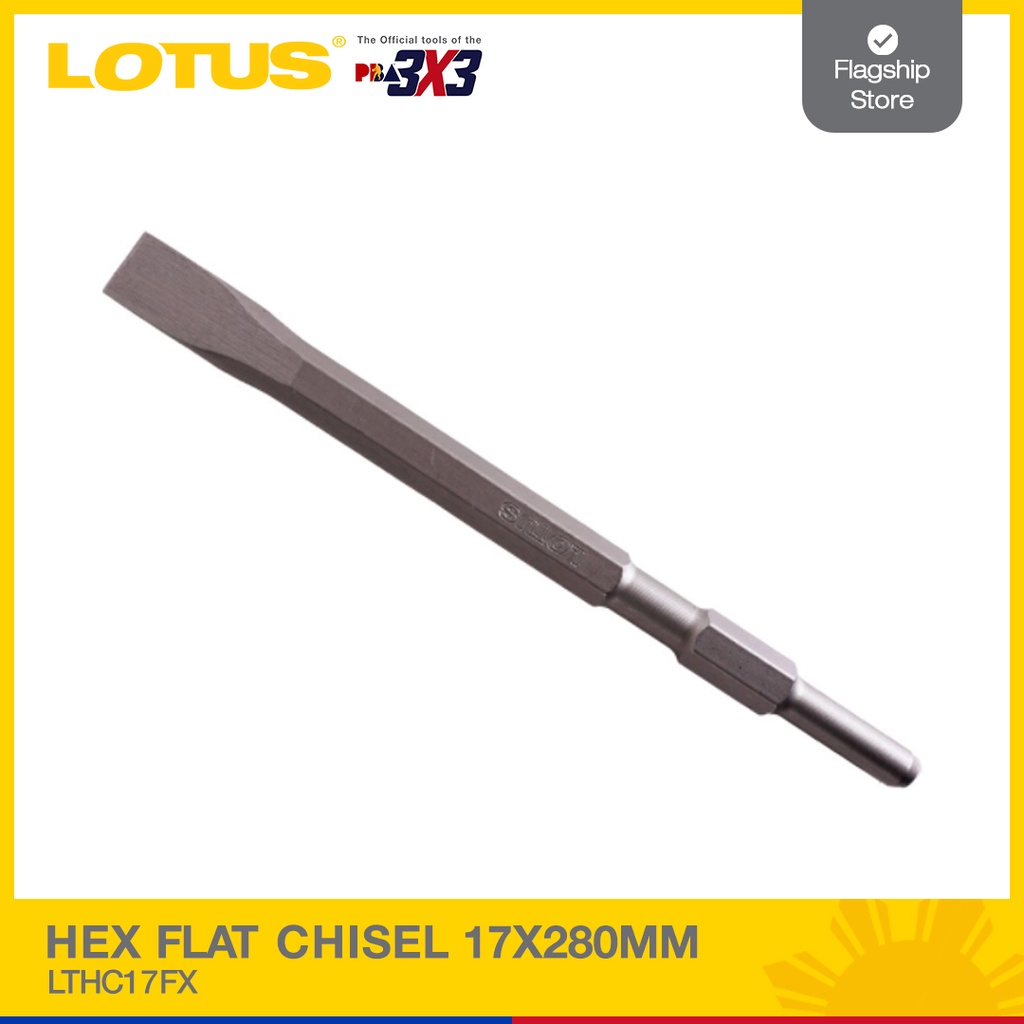 Lotus Hex Flat Chisel 17X280MM LTHC17FX | Lazada PH
