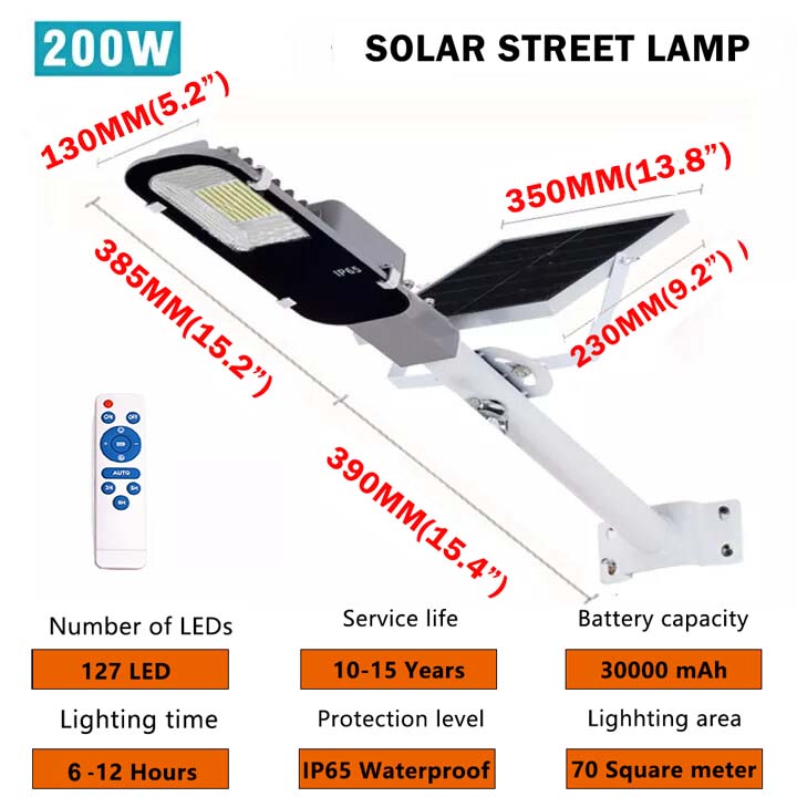 【Malaysia Spot】New Upgraded Solar Street Light IP65 Waterproof Solar ...