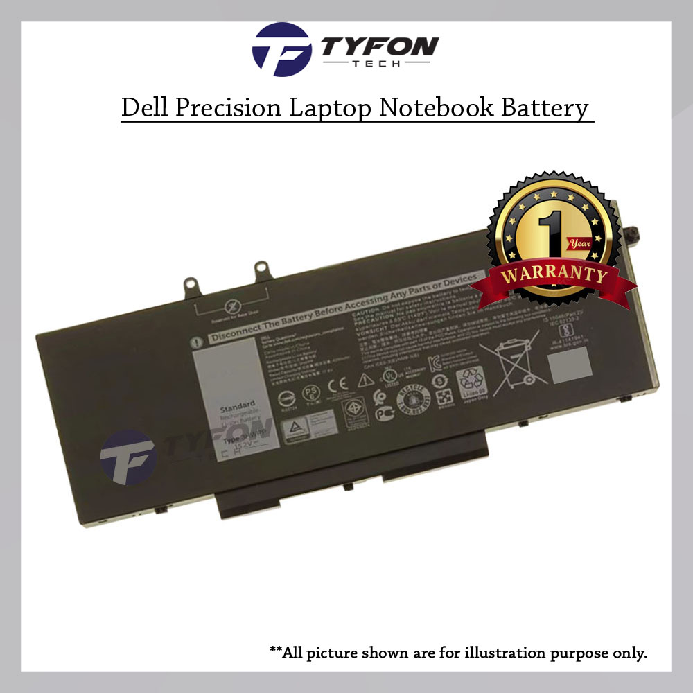 Dell Precision Laptop Notebook Battery OEM 3HWPP | Lazada