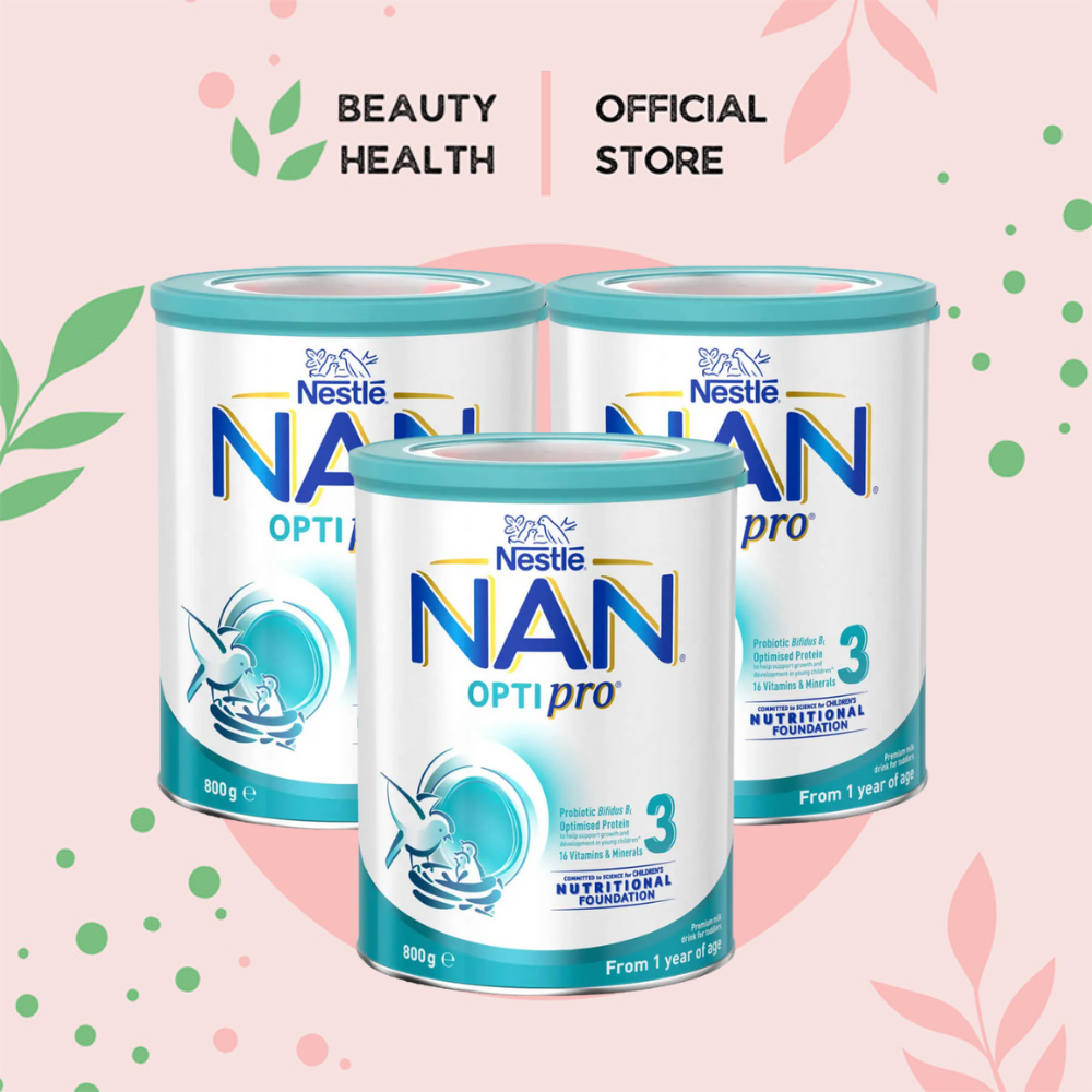 [Fast Shipping] Nestle Nan 3 Optipro - 800g Toddler Milk from 1 years onwards I Free Gift ...