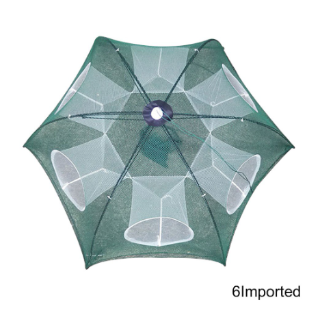 Folding Umbrella fish Net Shrimp Cage, Crab, Fish Trap Cast Fish Net ...