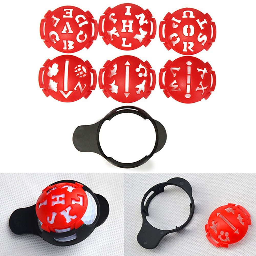 Golfball Equipment Accessories Drawing Golf Ball Marker Golf Makers ...