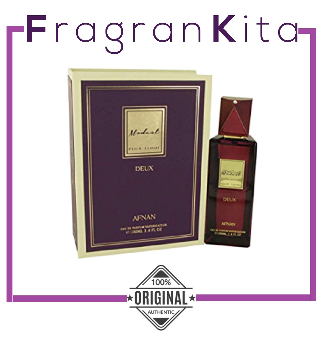 Afnan Modest Deux Pour Femme 100 ml EDP | Lazada