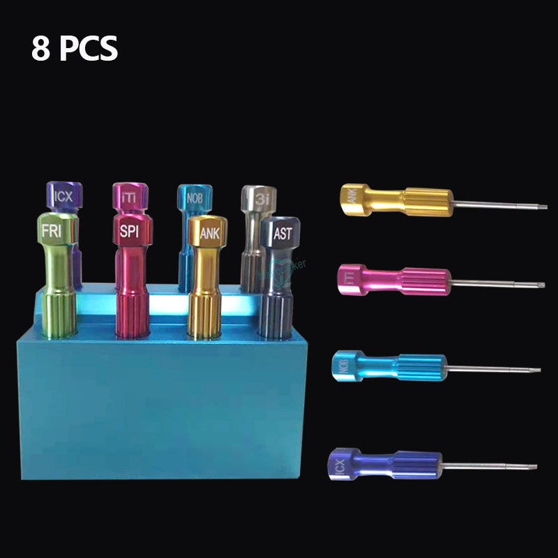 【UrbanEdge】Dental Tools Micro Screw Driver Dental Matching Dentist ...