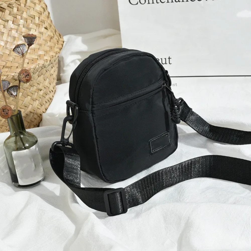 2025 New Korean Fashion Simple Casual One Shoulder Crossbody Nylon ...