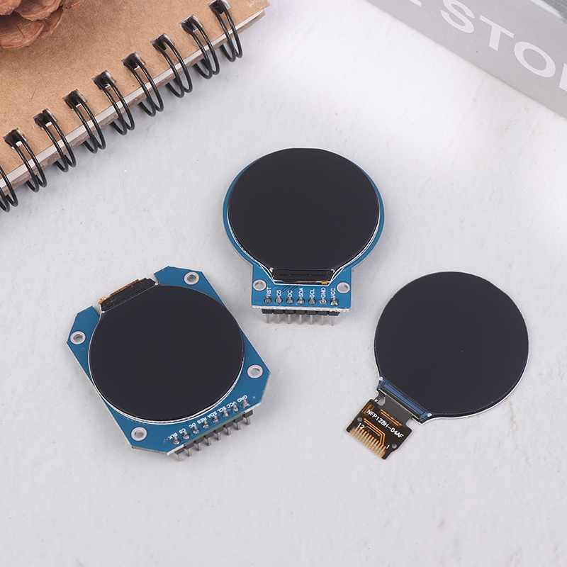 1.28 Inch Round Screen TFT Module 240x240 HD IPS Full Viewing Angle LCD ...