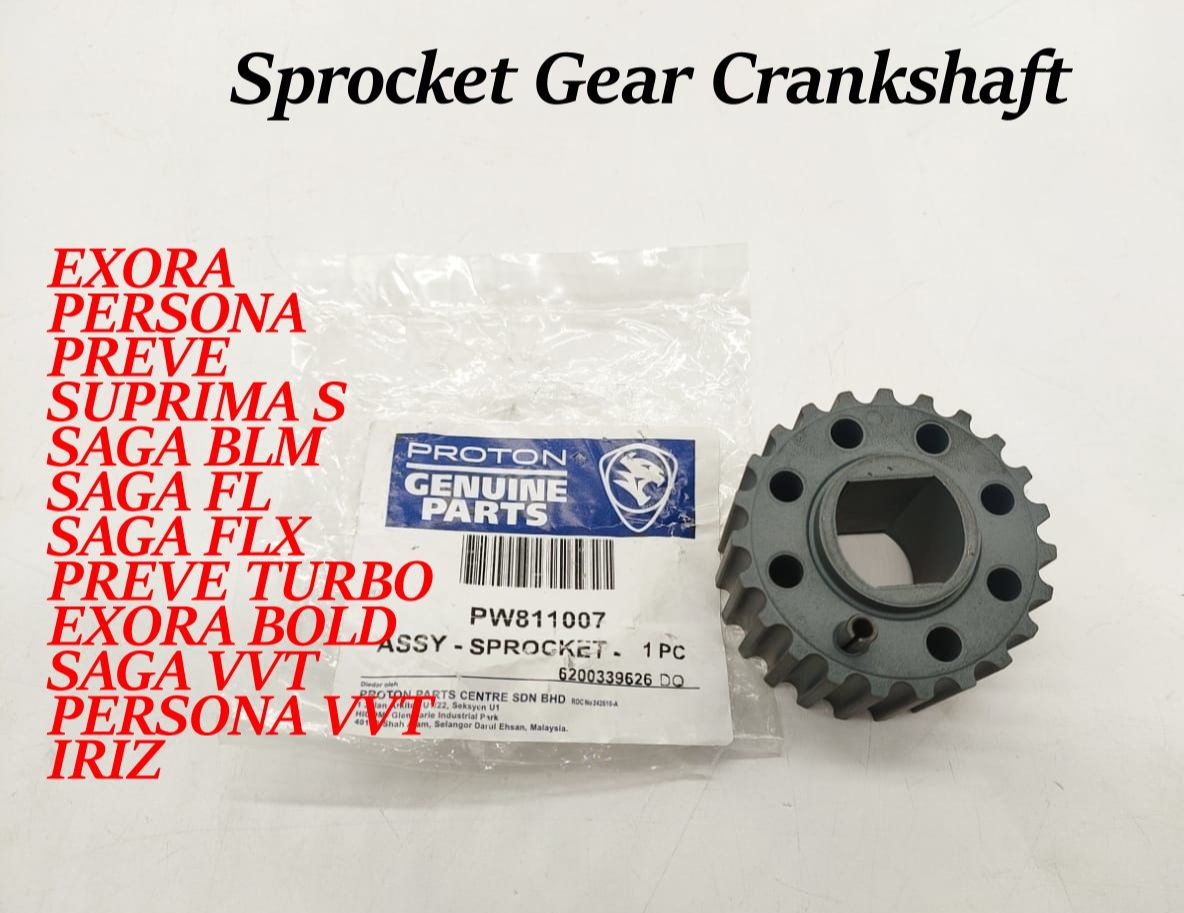Proton Exora / Persona / Preve / Suprima Sprocket Gear Crankshaft ...