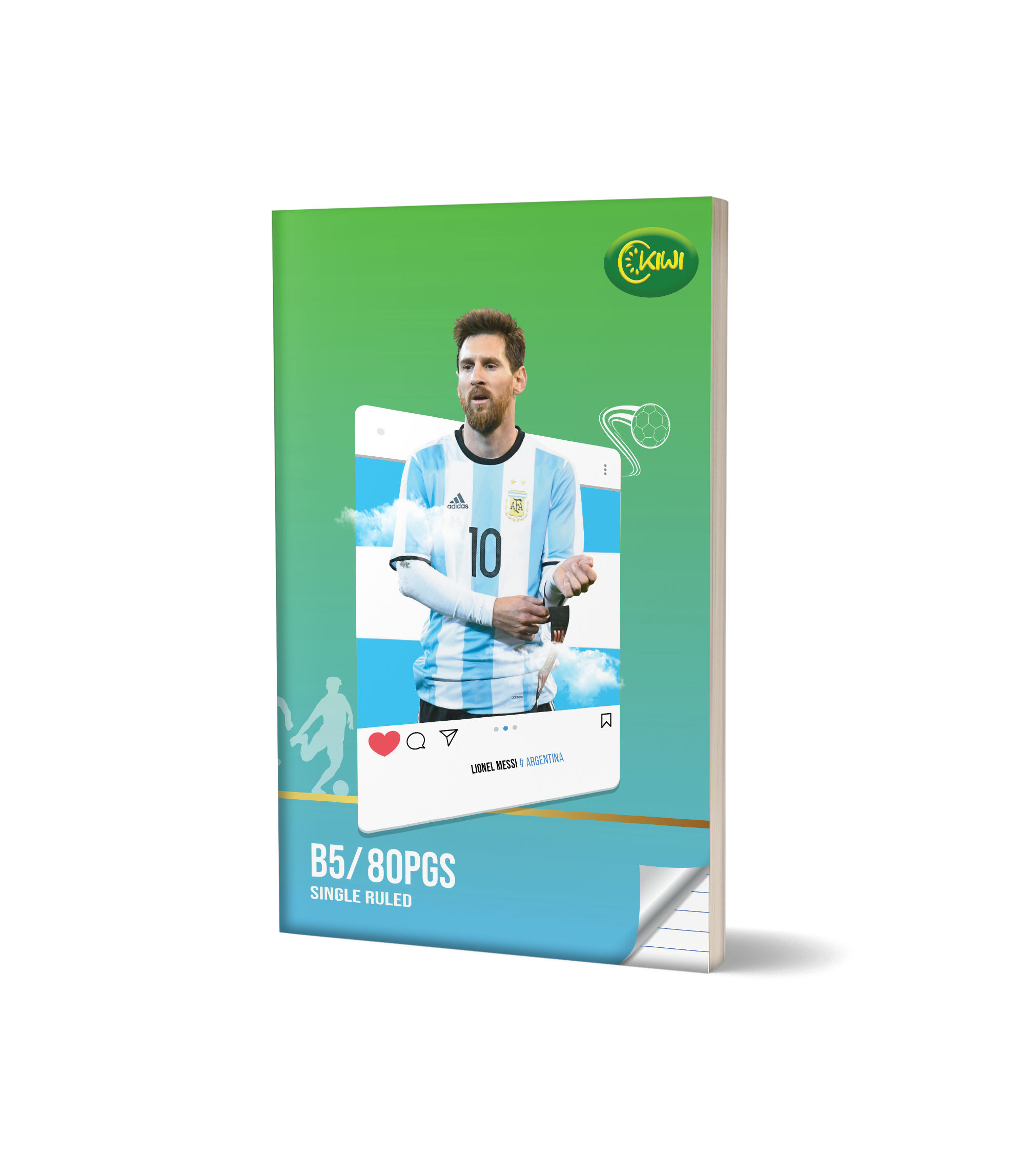 KIWI B5 Single Ruled 80 Pages 8 Book Pack | Daraz.lk