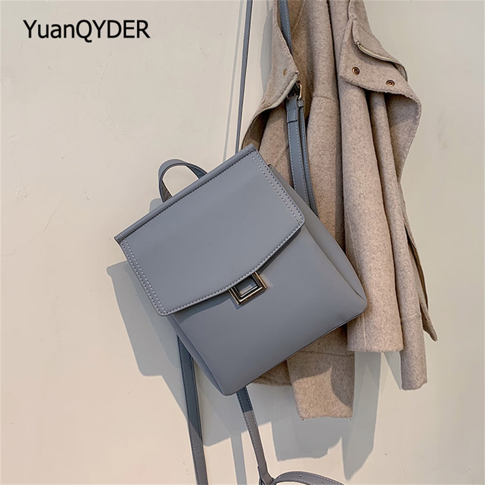 2024 Spring New Luxury Design Women's Backpack Fashion Solid Color ...