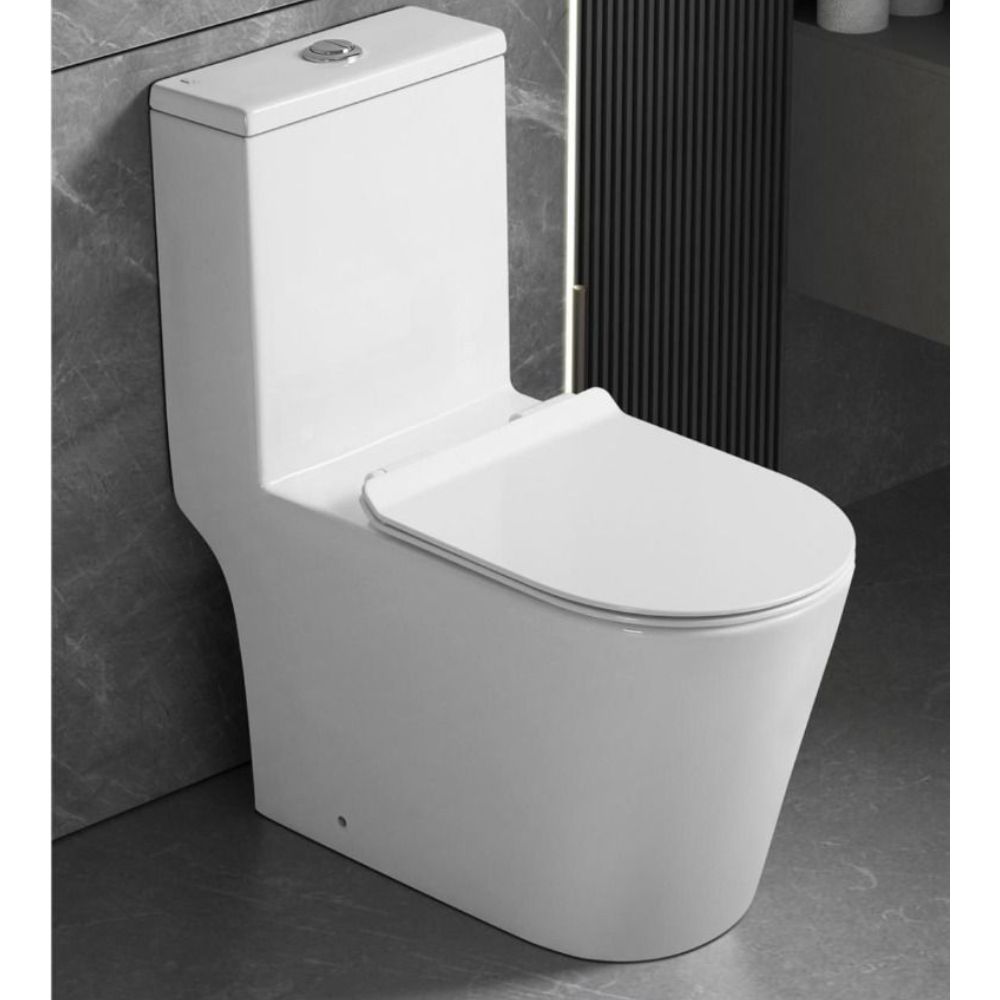 FREE INSTALLATION - EACO Rimless Toilet Bowl T933 - Vortex Tornado ...