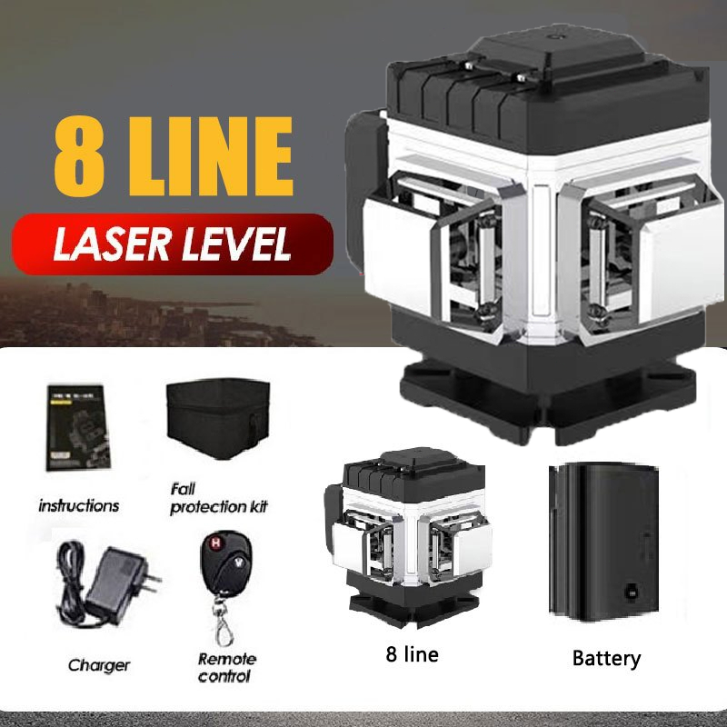 Laser Sinar UV Laser Leveling 16 Line Alat Perata Laser Laser Bangunan ...