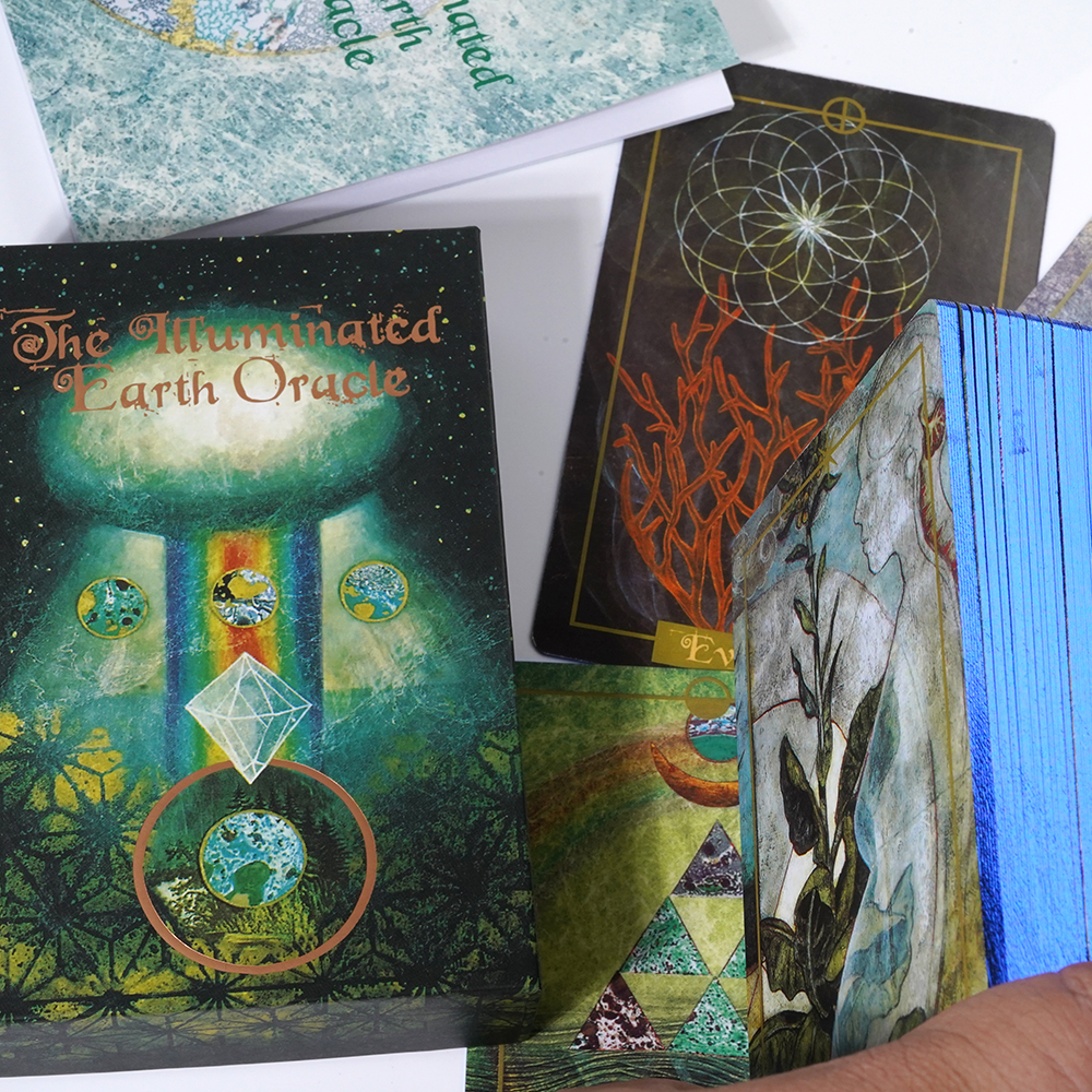 NEW 【Special offer】Illuminated Earth Oracle Card Deck Tarot Divination ...