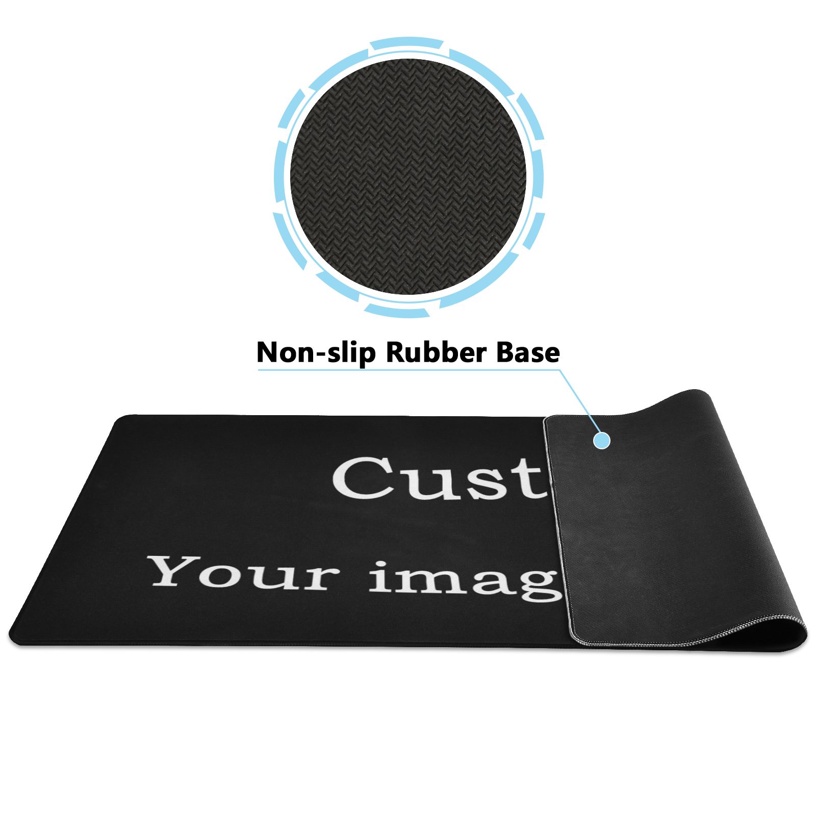 【linfang store】Extra Large Mouse Pad Custom Pattern Rubber Pc Lap ...