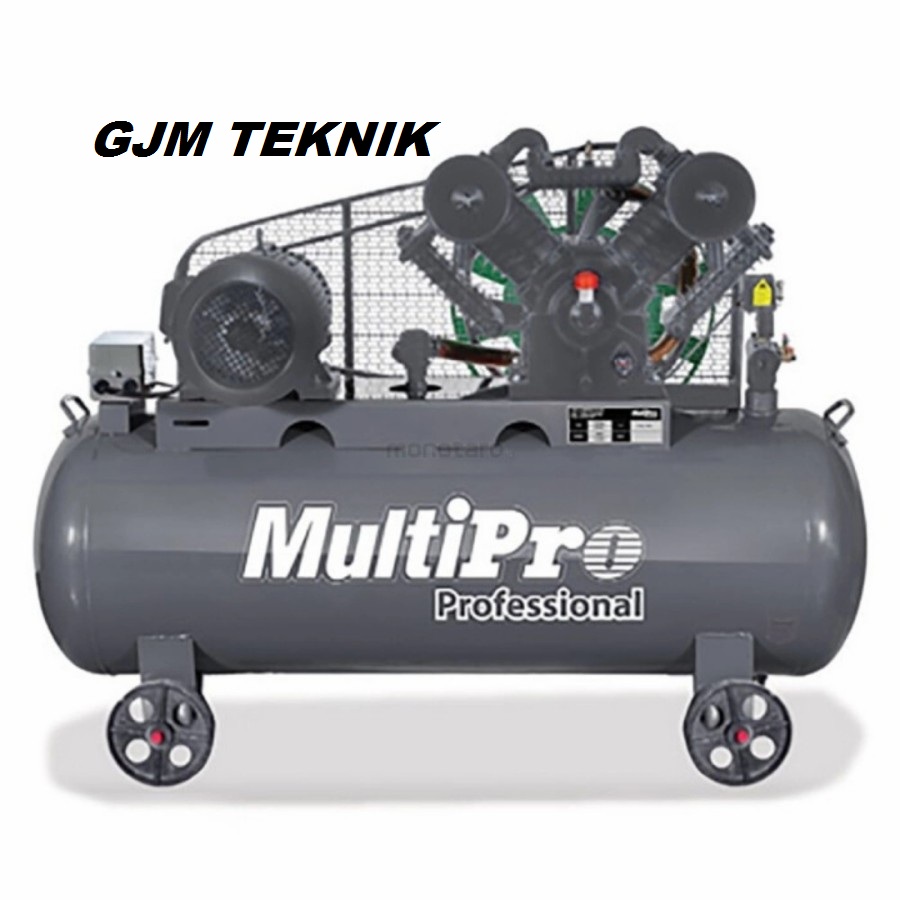 Kompresor Angin MULTIPRO 10HP VBC-1200-3/300 BR-300 L Elektromotor ...