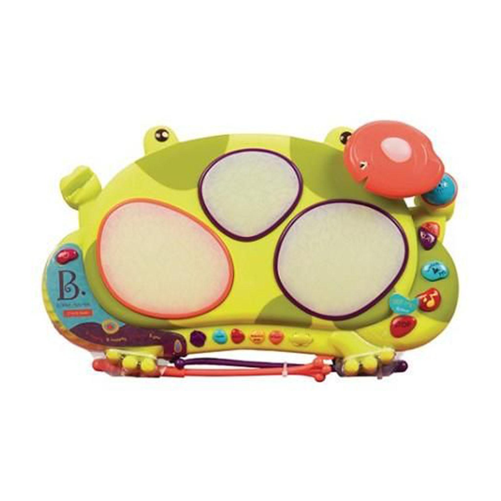 Battat B. Toys Multi-Award Winning - Ribbit-Tat-Tat The Frog Drum ...
