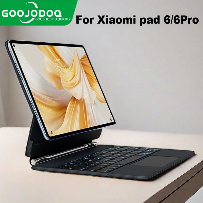 GOOJODOQ สำหรับเคส Xiaomi Mi pad พร้อม Magic Keyboard Wireless ...