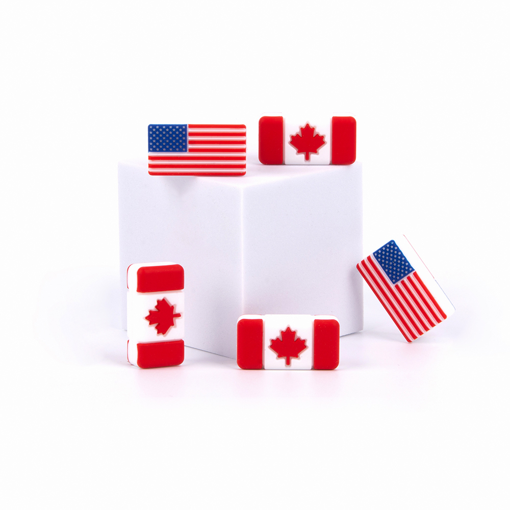 Lofca 5pcs Food Grade Silicone Beads Eco-Friendly Bpa Free Baby ...