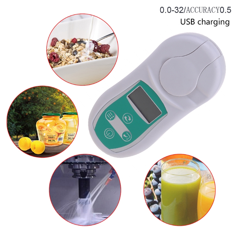 0-32% Coffee Densitometer Digital Coffee Concentration Refractometer ...