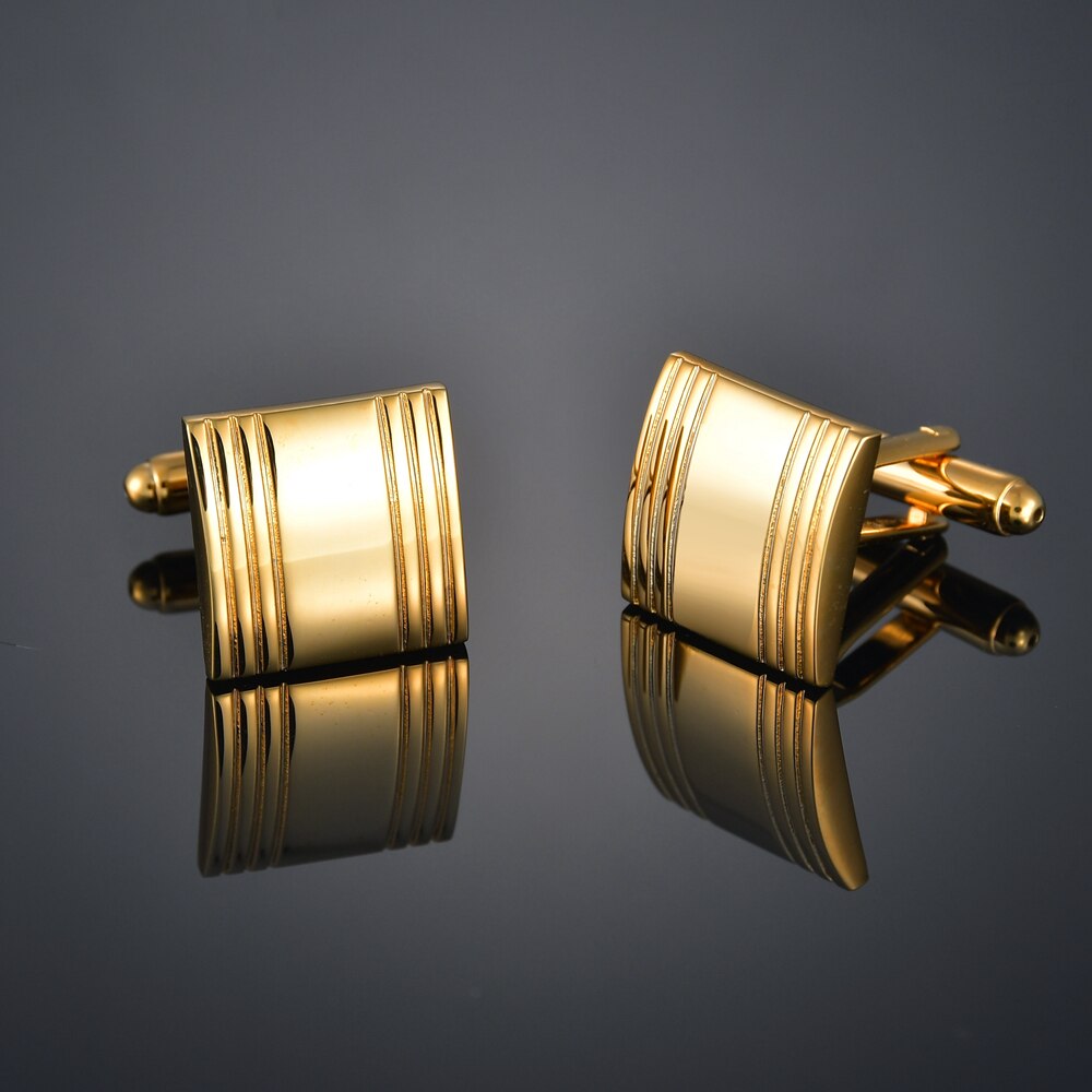 Luxury Gold Color Cufflinks for Gentleman ...