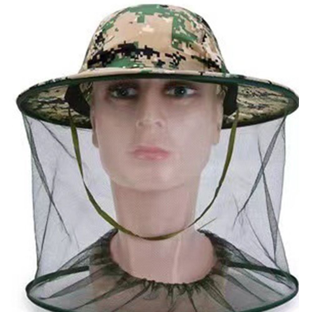 N6MBRH Walking Cowboy Bee Hat Face Shield Mosquito Repellent Cap ...