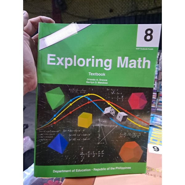 Exploring Math 8 Textbook By Oronce & Mendoza Rex | Lazada PH