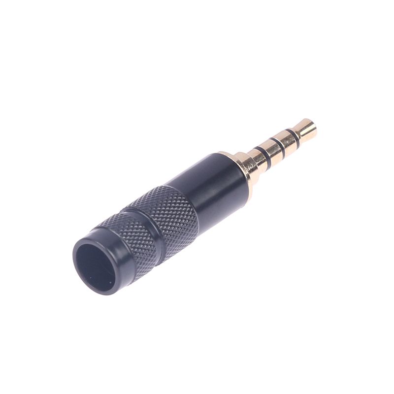Gold Plated 3.5mm TRS Male to 3.5mm TRRS Female Stereo Audio Connector ...