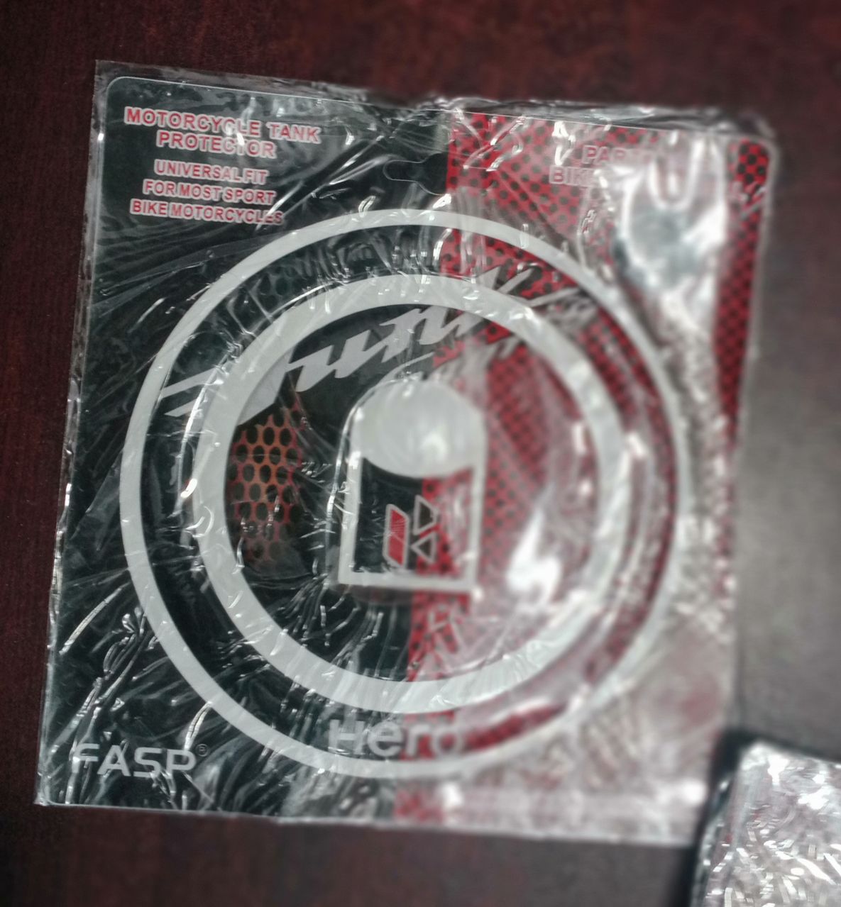 HERO HUNK MOTOR BIKE TANKI 3D UNIVERSAL Carbon Fiber motor bike sticker ...