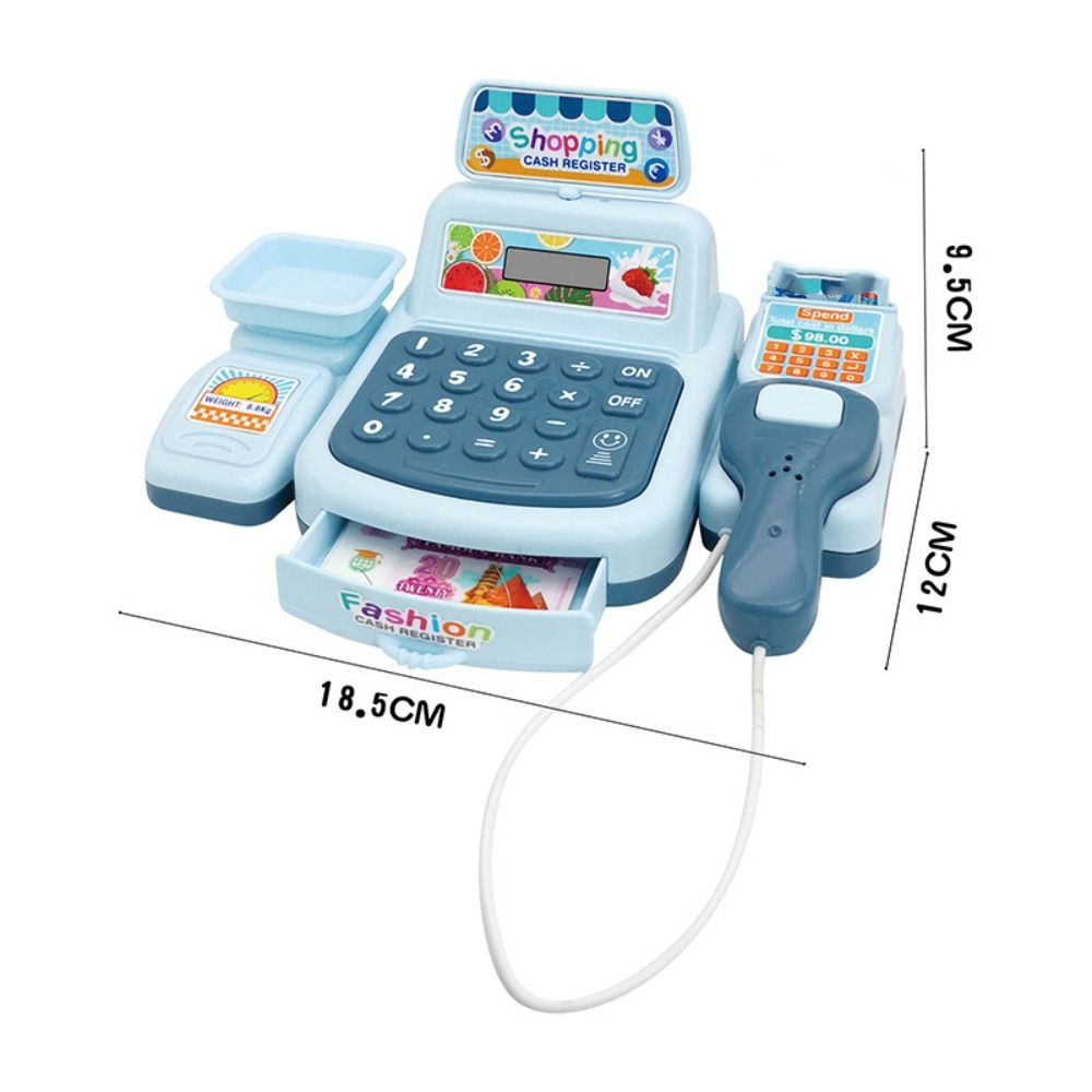 Electric Lighting Supermarket Cash Register Sound Effects Play House ...