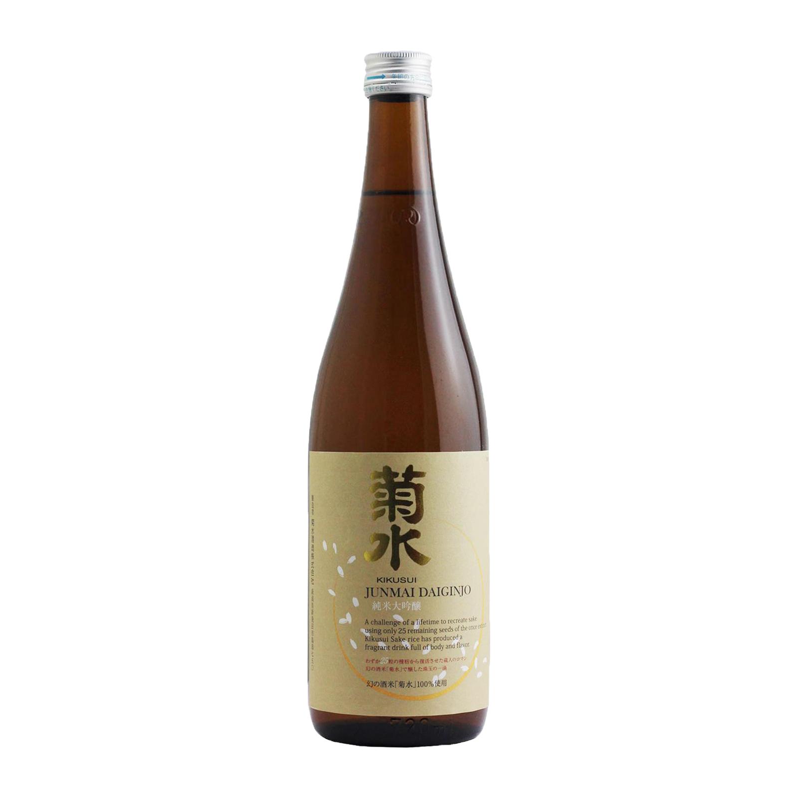 KIKUSUI Junmai Daiginjyo Sakamai Japanese Sake 720ML - By Letat-Wine ...