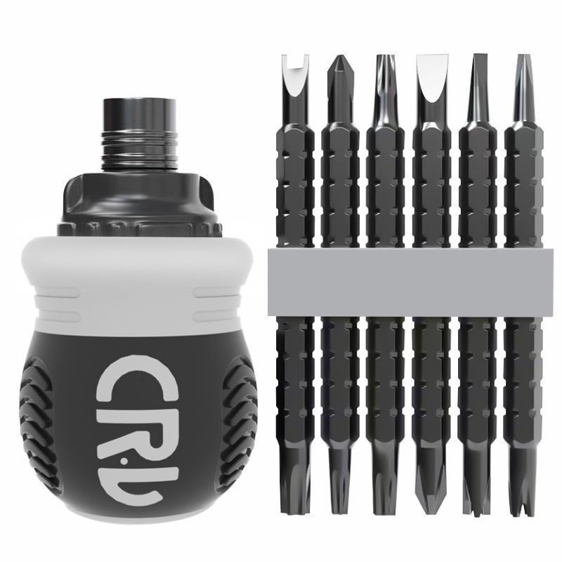 CRV Set 13in1 /Trek Karet Dua Arah Screwdriver Multifunction/Obeng ...