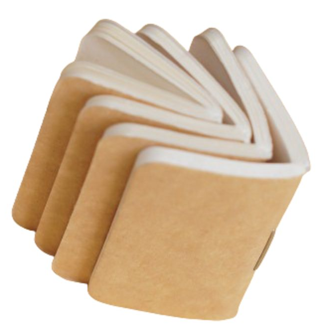 Replaceable 32 Sheets Mini Notebook Sketchbook Portable Ultra-small ...