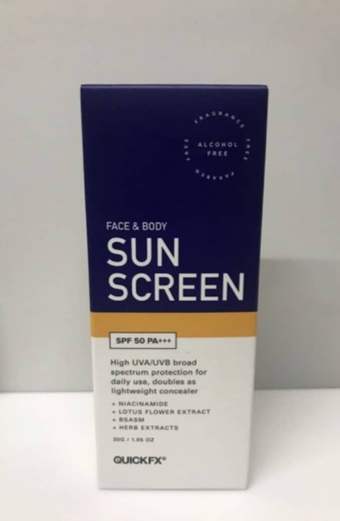 QuickFX Face and Body Sun Block SPF50 PA+++ (30g / 10g) * SOLD PER PIECE * | Lazada PH