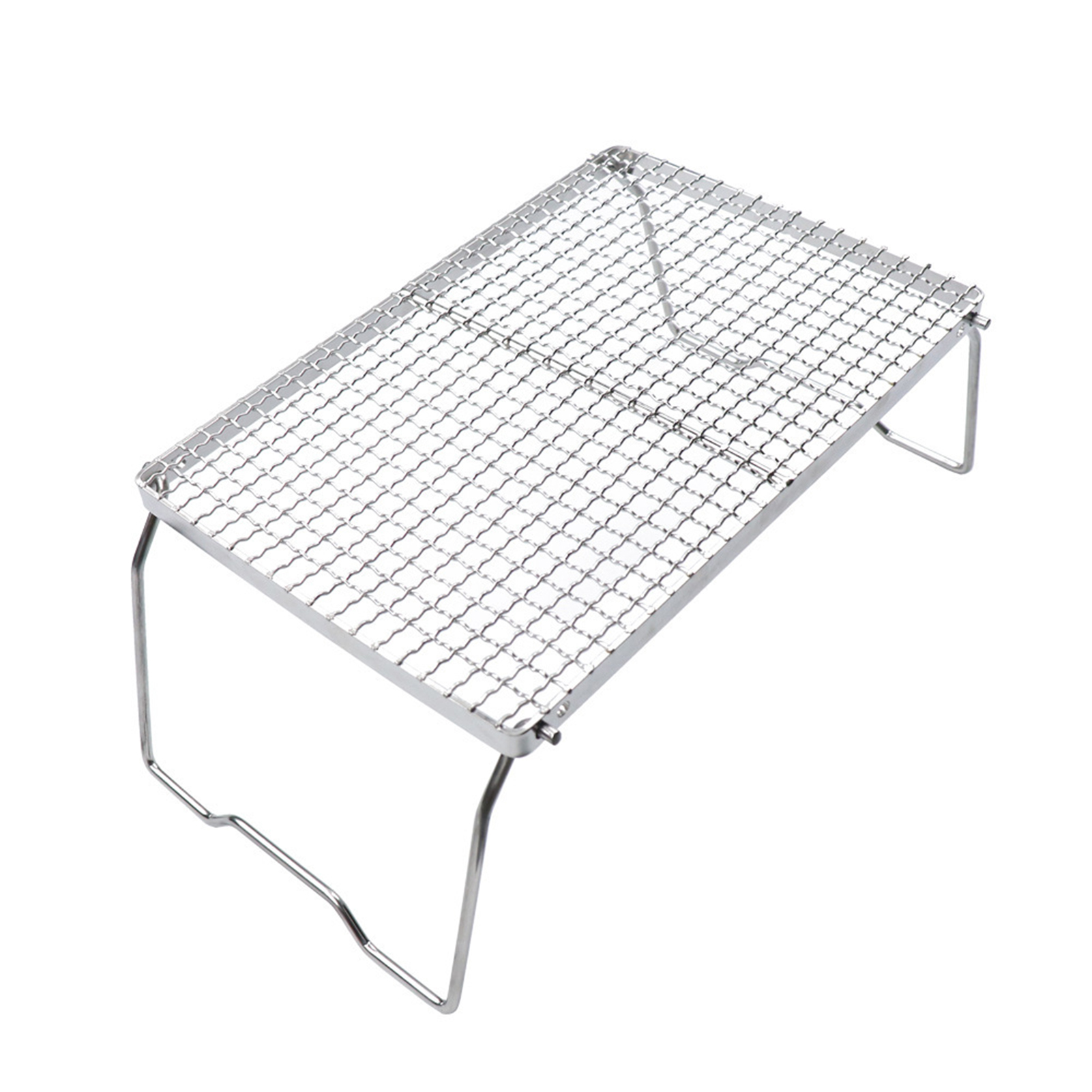 ASRTWER Universal Foldable BBQ Rack Indeformable Corrosion Prevent ...