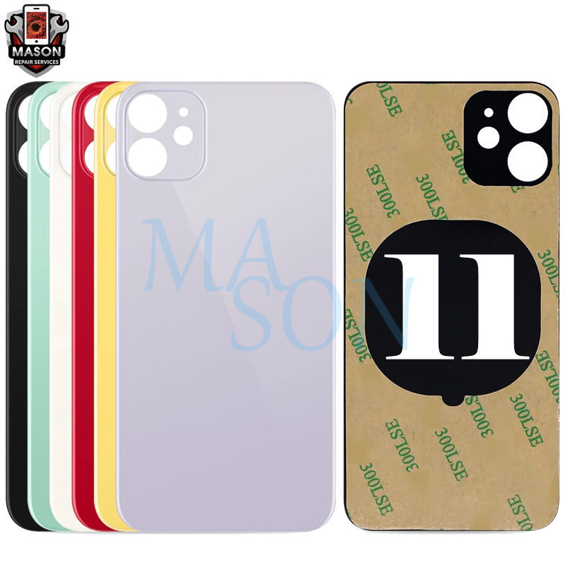Manila spot Back Glass for iP 11 Back Glass Replacement Back Glass Rear ...