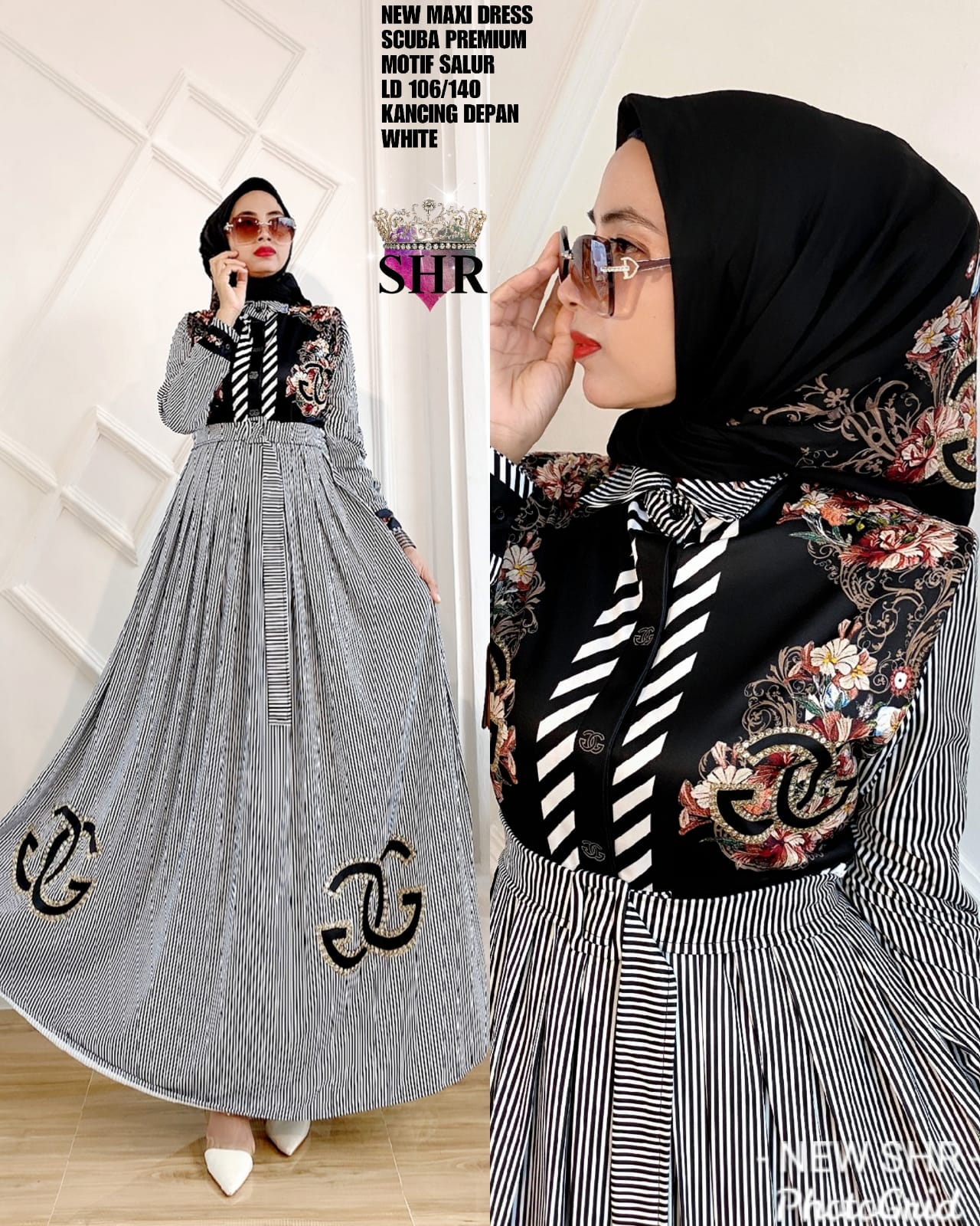 " NEW " GAMIS SCUBA KANCING DEPAN SHR ORI 100% | Lazada Indonesia