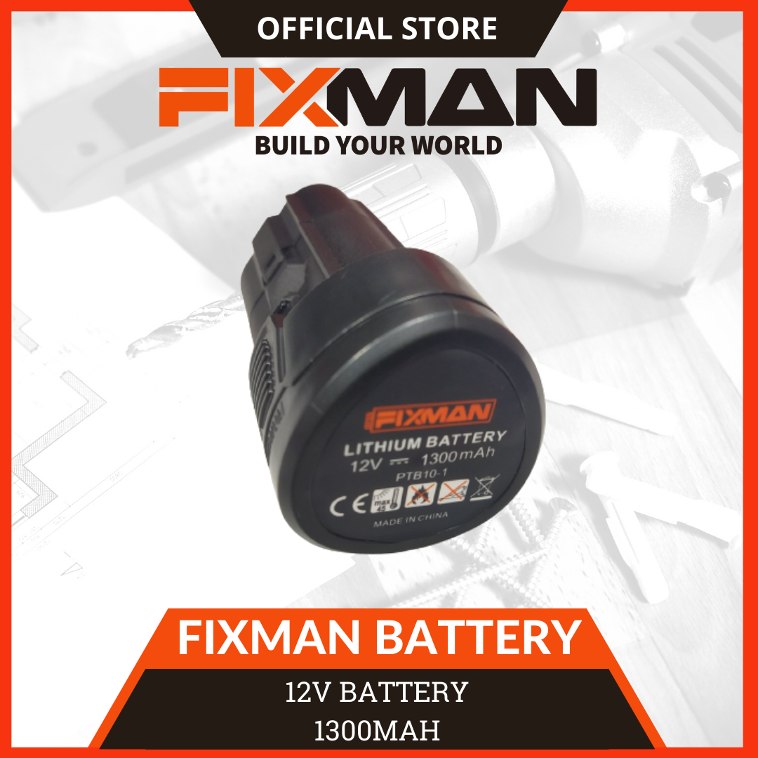 FIXMAN 12v Battery 1300mah | Lazada PH