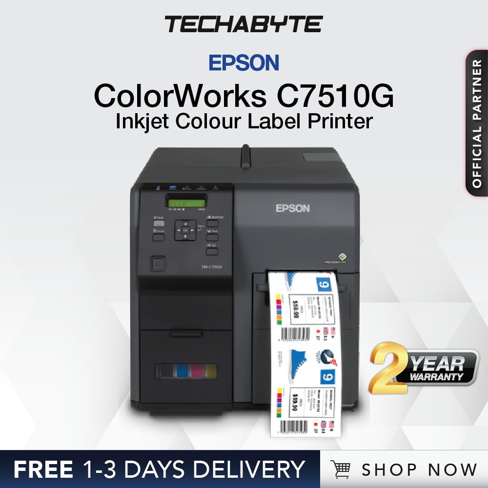 Epson ColorWorks C7510G Inkjet Colour Label Printer | Lazada Singapore
