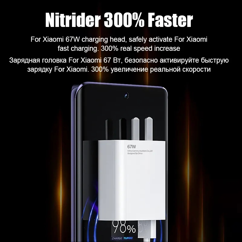 For Xiaomi Original 67W USB Super Fast Charger Power Adapter Mi 12 11 ...