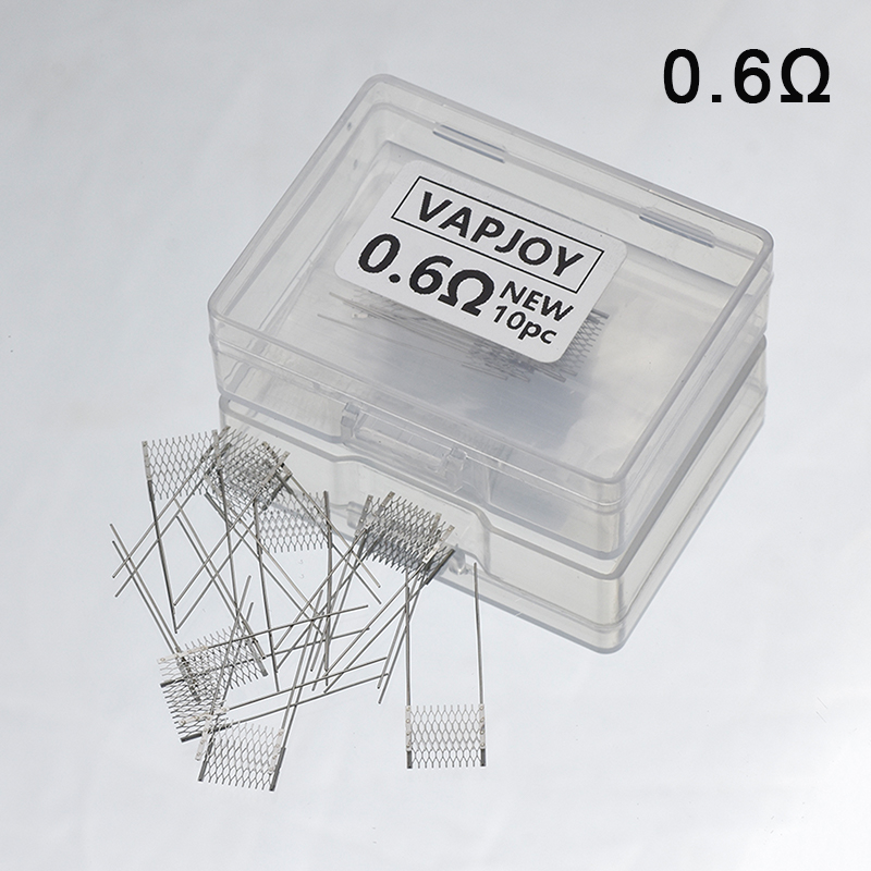 10Pcs DIY Rebuild Mesh Coils 0.6/0.8/1.0ohm Coil For eplacement ...
