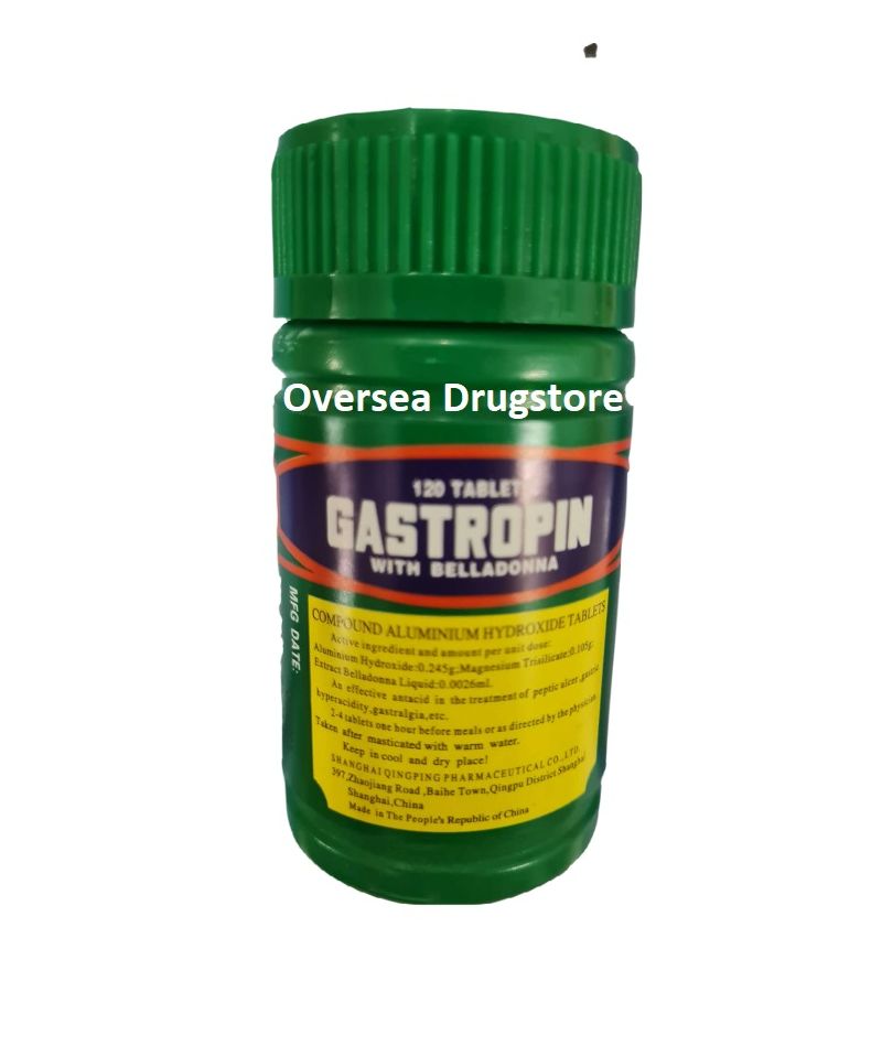 Gastropin for Ulcer, Hyperacidity 120 Tablets | Lazada PH