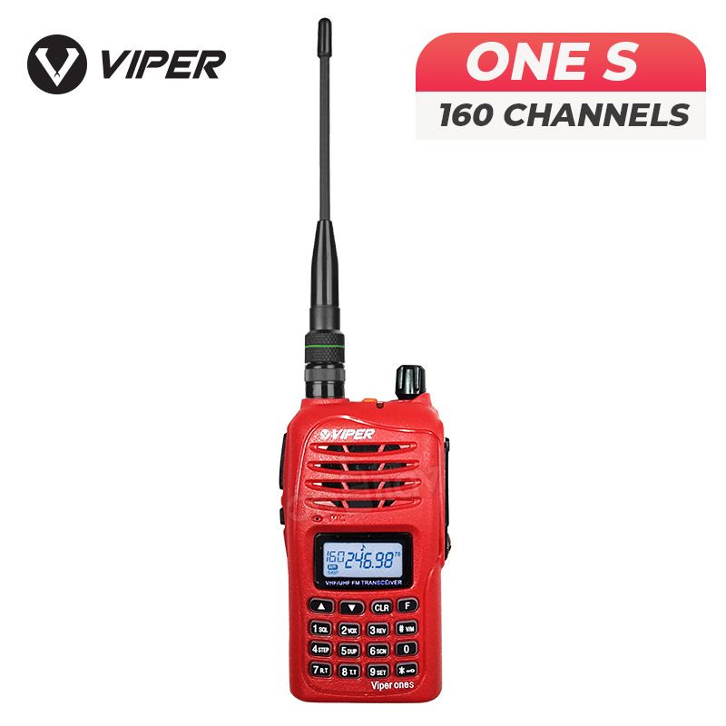 VIPER วิทยุสื่อสาร 5W รุ่น ONES สีแดง WALKIE TALKIE จัดส่งฟรี 100 ...