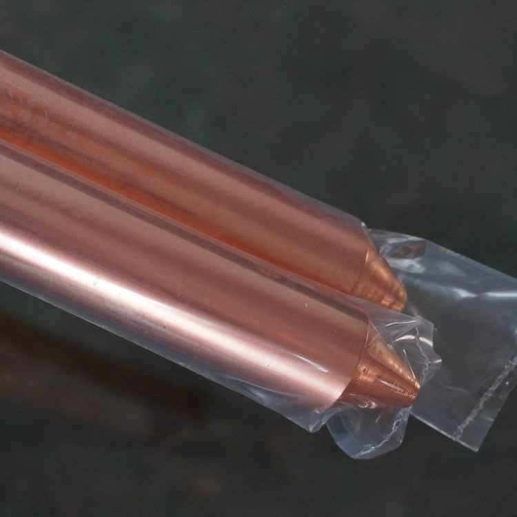 Copper-clad steel grounding rod discharge grounding rod with copper ...